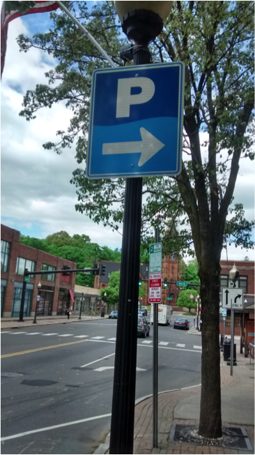 Branding Signage for A Municipal Parking Authority