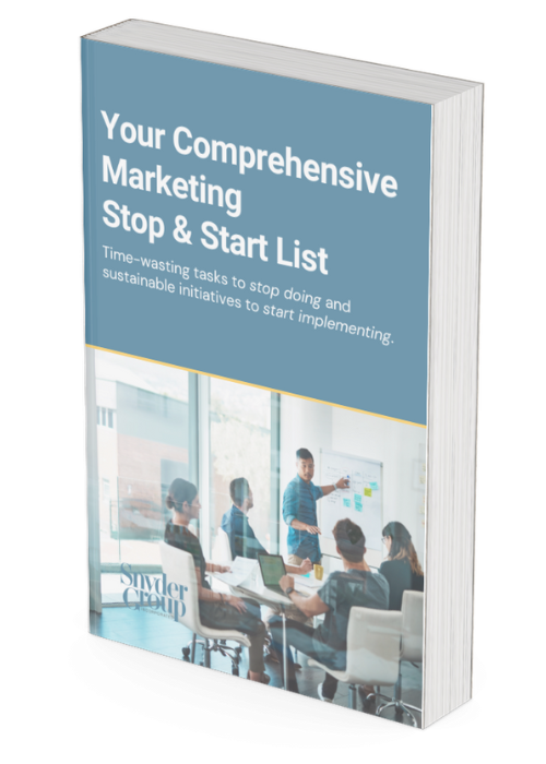 Free eBook: Your Comprehensive Marketing Stop & Start List