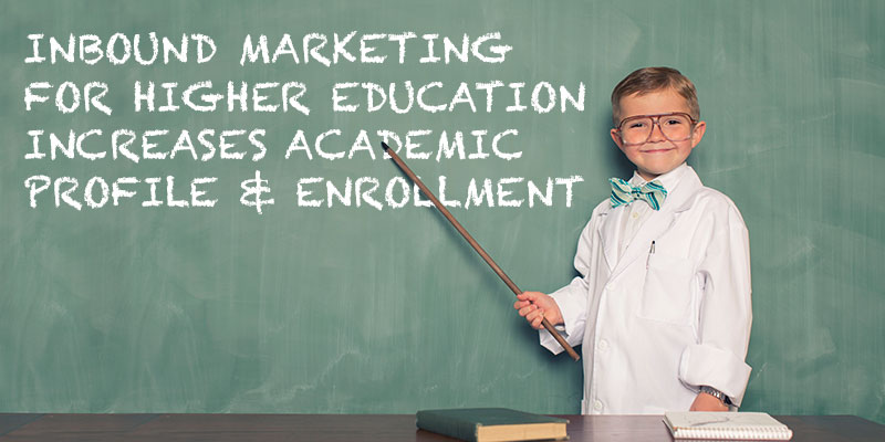 Inbound Marketing For Higher Education Increases Academic Profile ...